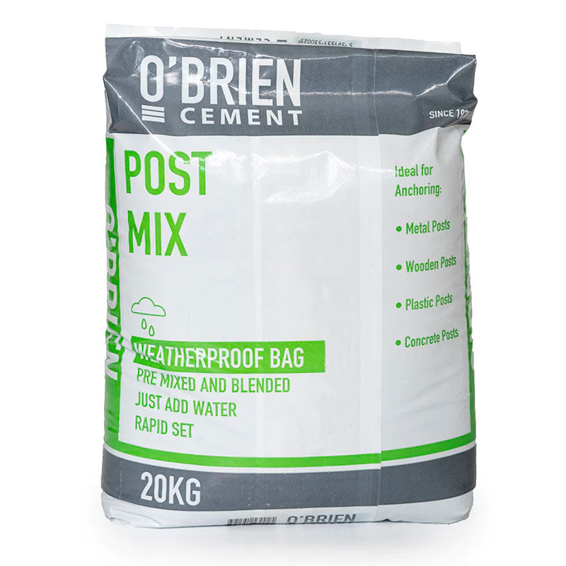 O’Brien Post Mix Cement 20kg — General Hardware Supplies Homevalue