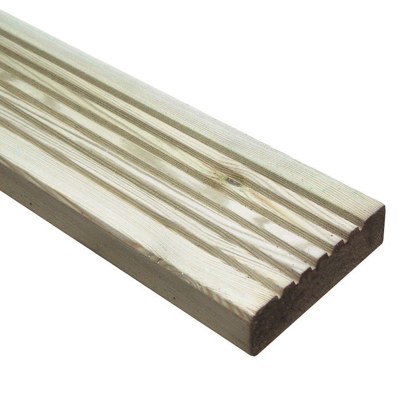 Scandinavian Timber Decking Pressure Treated 6x1.5" 18ft Length ...