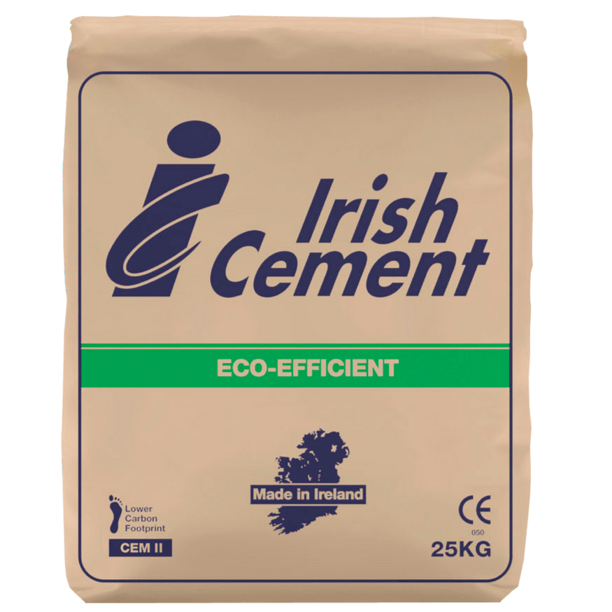Irish Cement Bagged Cement 25kg — General Hardware Supplies Homevalue